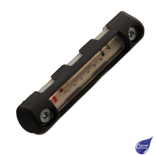 Hycon Hydraulics - OMT SIGHT LEVEL/TEMPERATURE GAUGE 127MM PLASTIC WITH ...