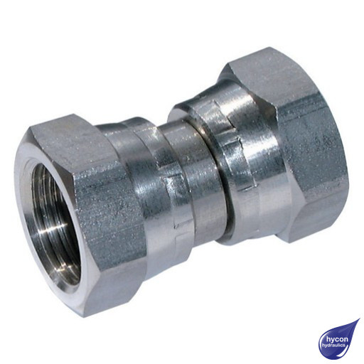 Hycon Hydraulics - MAC-RK BSP F/F Swivel 3/8" x 3/8" Hycon